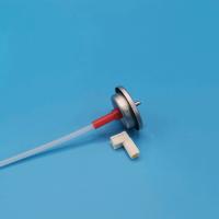 China FUTURE Metered Aerosol Valve 1 Inch Aluminum with 2-4 Bar Pressure and 0.1-0.2 ml/s Flow Rate for sale