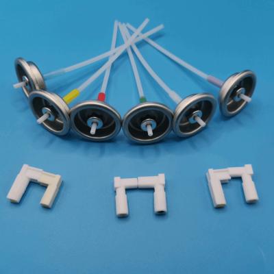 China Metered Aerosol Valve Gasket Sealing Type 1 Inch 50-200mcl Spray Rate for Air Freshener for sale