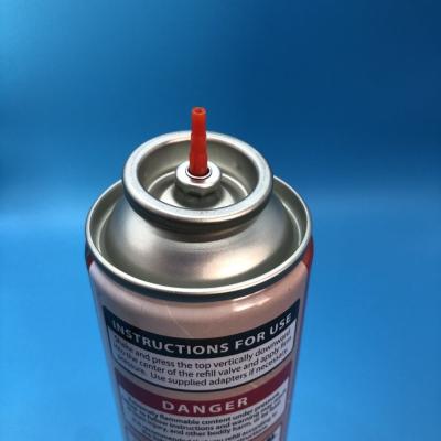 China Refill Valve Fitting for Cigarette Lighter with Outer Gasket Buna for and Performance for sale