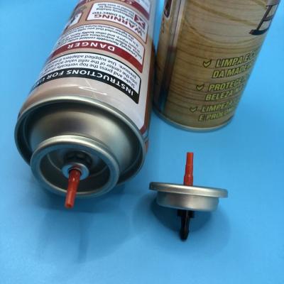 China Slotted Housing Gas Lighter Refill Valve 1 Inch Buna Inner Gasket for Metal and Plastic for sale