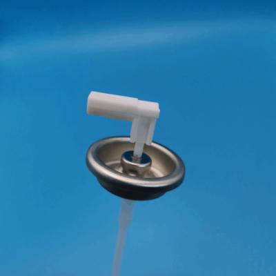 China 1 Inch Metered Aerosol Valve for High Speed Filling Lines Precision Dosing 1 Inch Male Thread for sale