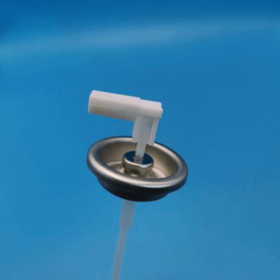 China 1 Inch 20mm Metered Aerosol Valve 100μL Precise Dosage Control for Hygienic Sprays for sale
