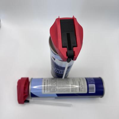 China Foldable Trigger Cap with Chemical-Resistant Extension Tube 360mm Dual Spray Nozzle for sale