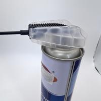 China Aerosol Actuator with POM Nozzle and PP Extension Tube 27.34mm Height One Year Warranty for sale