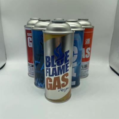 China Jincheng Straight Wall Butane Gas Canister 220g 227g for Camping Cooking Fuel for sale