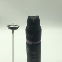 China Unscented Deodorant Body Spray Valve 53mm Continuous Spray Alcohol-Free for sale