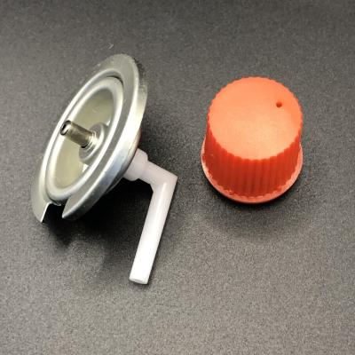 China FUTURE Black Handle Brass Butane Gas Valve CGA 600 1/4 Inch NPT for Camping Stove for sale