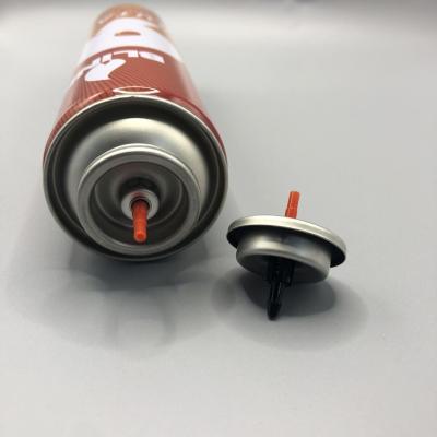China Universal Butane Gas Lighter Refill Valve 1 Inch Ergonomic Plastic Stem Buna Gasket for sale