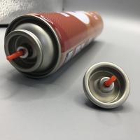 China Inverted Housing Gas Lighter Refill Valve with Refillable Mounting Cup Both Sides Clear Lacquered Tinplate for sale