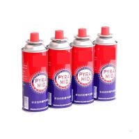 China Jincheng Butane Gas Canister 220g 227g Tinplate Straight Wall Camping Cooking Fuel for sale