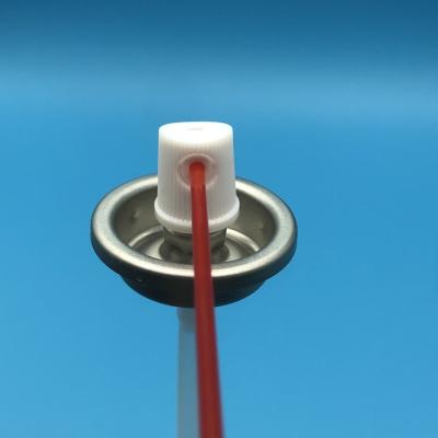China WD-40 Lubricant Spray Valve with Red Locking Straw for 400ml Multi-Purpose Penetrating Oil Cans for sale