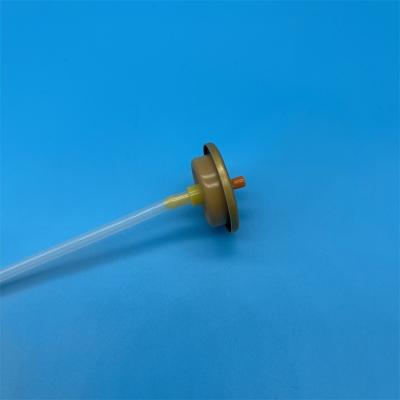 China Premium Aluminum Aerosol Valve 20mm for Cosmetics Controlled Dispensing Leak Proof for sale