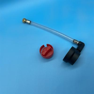 China Portable Tire Inflator Valve with Digital Pressure Gauge - 31.95mm Base Diameter, 1.7mm Orifice for Automotive & Bicycle Tires for sale