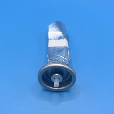 China Pressure Resistant Aerosol Silver Plastic Bag on Valve for Customized Capacity for sale
