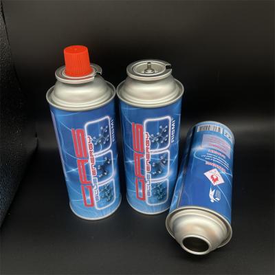China High Capacity Butane Fuel Cartridge 220g for Portable Heaters Indoor Outdoor for sale