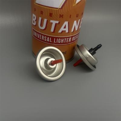 China JINCHENG JC-3871 Gas Lighter Refill Valve Stainless Steel Spring 2x0.51mm Double Orifice for sale