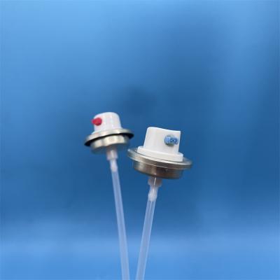 China Female Mount Glue Spray Valve for Aerosol Cans 1 Inch 20mm Thread Thick Adhesive for sale