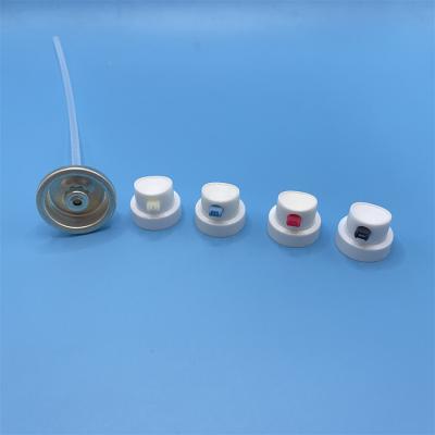 China 1 Inch Female Aerosol Glue Spray Valve for Solvent and Water Based Adhesives 360 Degree Operation for sale