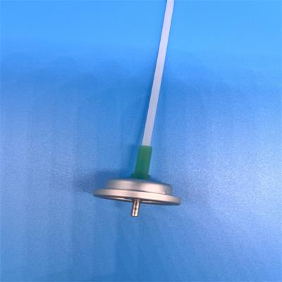 China Aluminum Silver Metered Aerosol Valve 50-200mcl Spray Rate for Air Freshener for sale