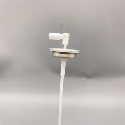 China Air Freshener Metered Valve 25ul to 200ul Dosage Tinplate or Aluminum Mounting Cup for sale