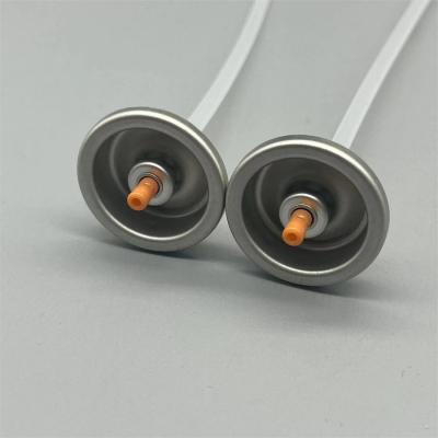 China Aerosol Paint Can Valve 0.51mm Double Orifice Stem Leak-Proof Precision Spray Valve for sale