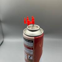 China Industrial Butane Gas Refill 2x0.51mm Nozzle High Capacity 300ml for Commercial Lighters for sale