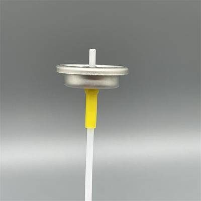 China Food Grade Aerosol Metering Valve 1 Inch Plastic Stem 25ul to 200ul Dosage for sale