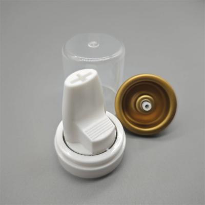 China Professional Hair Mousse Aerosol Accessory Precision Nozzle Ergonomic Design 35mm Aluminum for sale