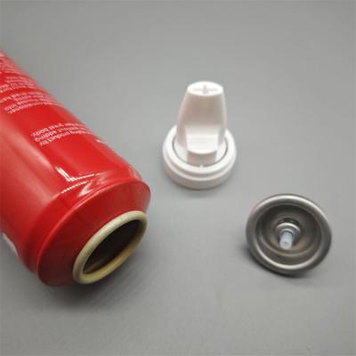 China Aluminum Aerosol Hair Mousse Dispenser Valve 35mm Portable Travel Styling for sale