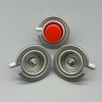 China Portable Butane Gas Stove Valve 1 Inch with Red Cover for Camping Stove for sale