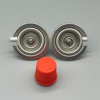 China Portable Butane Gas Stove Valve 1 Inch with Red Cover for Camping Stove for sale