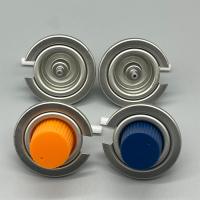 China Portable Butane Gas Stove Valve 1 Inch with Red Cover for Camping Stove for sale