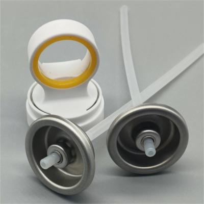 China Fine Mist Sunscreen Valve with Actuator 20mm for Skincare Spray Bottles Cosmetic Packaging for sale