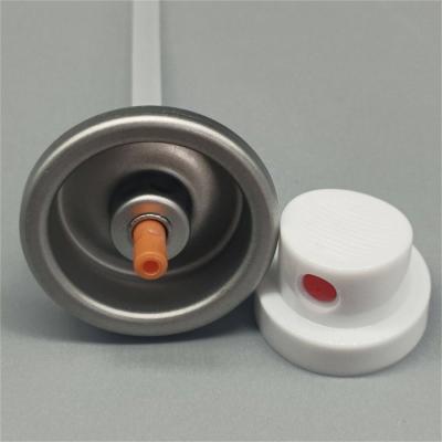 China Gentle Hair Sheen Spray Valve for Sensitive Scalps 0.46mm Orifice Hypoallergenic for sale