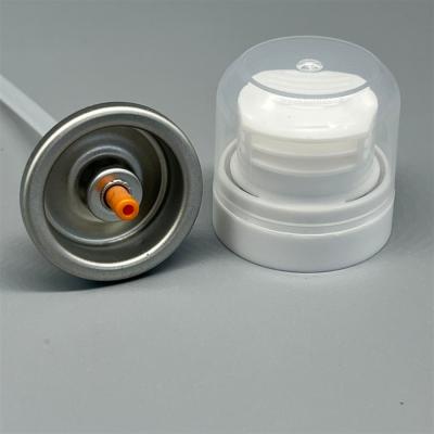 China Luxury Shaving Foam Valve 24K Gold Plated Stainless Steel Precision Dispensing for Premium Aerosol Cans for sale