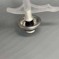 China PU Foam Valve Short Stem Food Grade Hygienic Design 1x0.46mm Orifice Stainless Steel Spring for sale