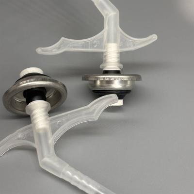 China Lightweight PU Foam Valve with Short Stem for Crafts with Smooth Operation​ for sale