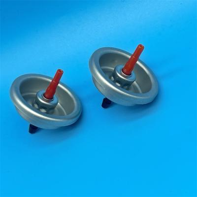 China One Inch Butane Gas Lighter Valve 2x0.51mm Red Stem for Manufacturing and Maintenance for sale