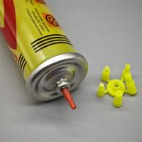 China Premium Butane Lighter Gas Refill Valve with Adaptor Leak-Proof 2x0.51mm Stem for sale