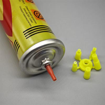 China Premium Butane Lighter Gas Refill Valve with Adaptor Leak-Proof 2x0.51mm Stem for sale