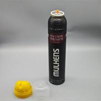 China 1 Inch Tinplate Deodorant Body Spray Valve with Leak-Proof Seal 360 Degree Operation for sale