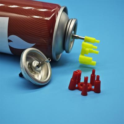 China Universal Butane Refill Adapter Valve 85g Child-Resistant Quick-Connect for Camping Stoves for sale