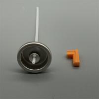 China Industrial Metered Aerosol Valves for Lubricants Cleaners Chemical Resistant 1 Inch Mount for sale