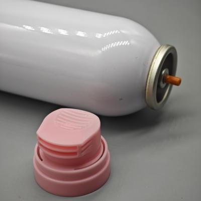 China Travel Size Shaving Foam Valve 50ml to 100ml Leak Proof Twist Lock Cap for Aerosol Cans for sale