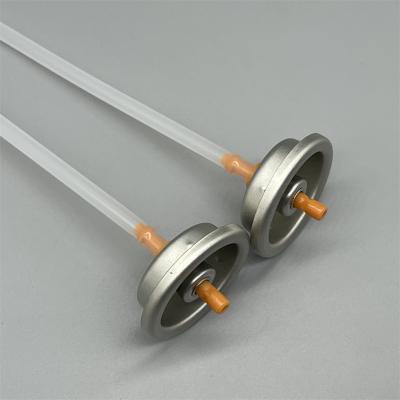 China 1 Inch Male Aerosol Spray Paint Valve with Buna Gasket 1x0.51mm Stem for sale