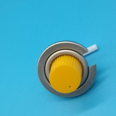 China High-Precision Refillable CO2 Canister Valve with Integrated Pressure Gauge for Beverage Carbonation Systems for sale