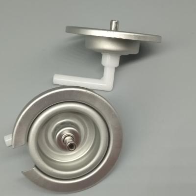China Self-Closing Safety LPG Gas Canister Valve 1 Inch for Camping Stove Portable Heater Leak Prevention for sale