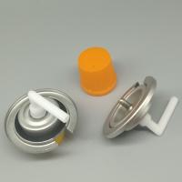 China 1 Inch Butane Gas Cartridge Valve with Cap for Outdoor Camping Stove 220g for sale