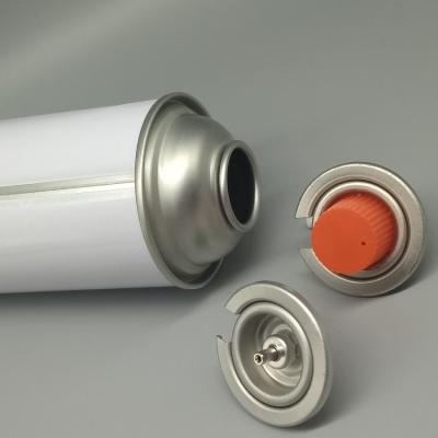 China OEM Butane Stove Valve with Integrated Safety Caps for Portable Stoves 360 Degree Operation for sale