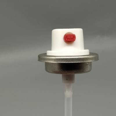 China Female Glue Spray Aerosol Valve 1 Inch 0.33mm Orifice for Adhesive Applications for sale